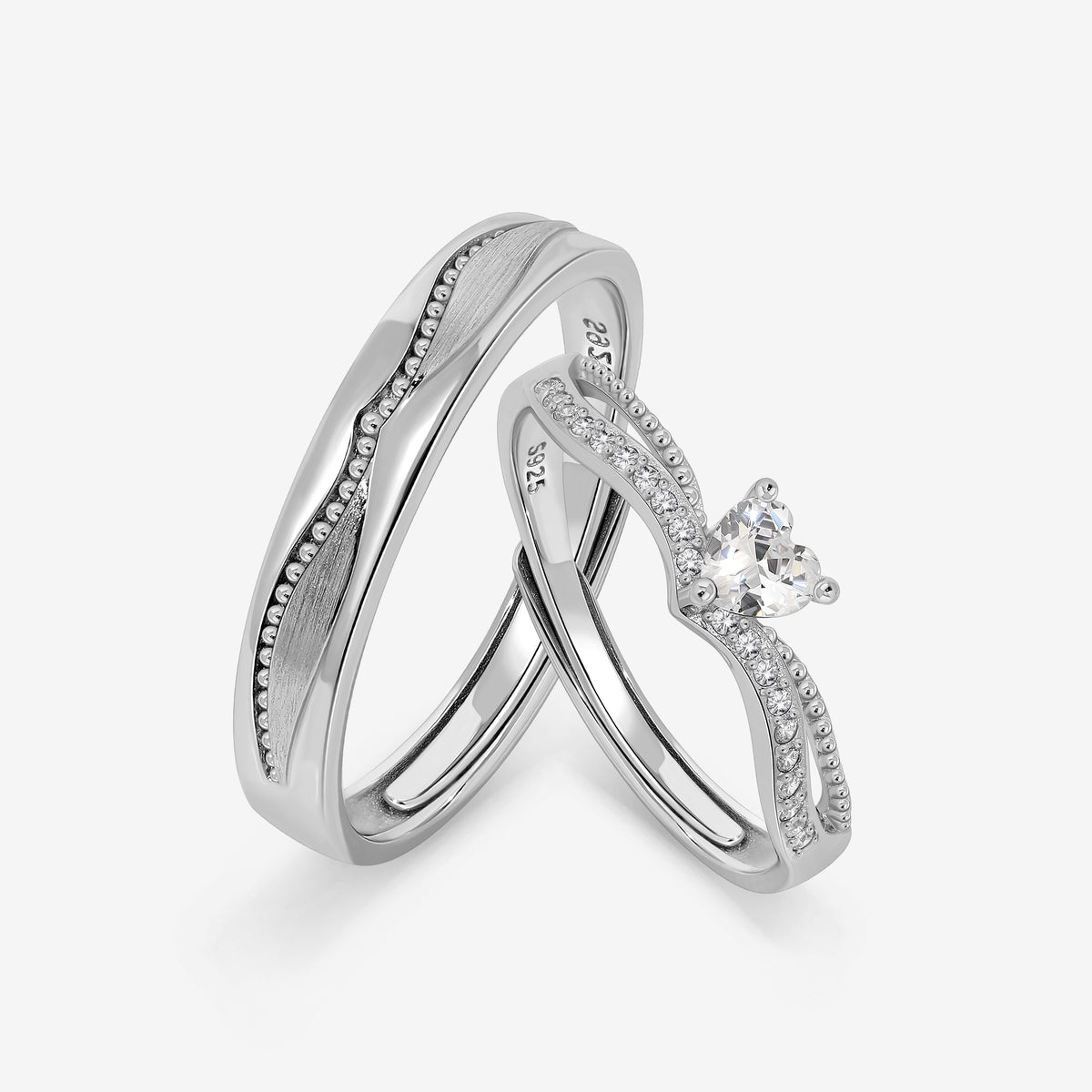 Timeless Love Couples' Rings – MEISSA