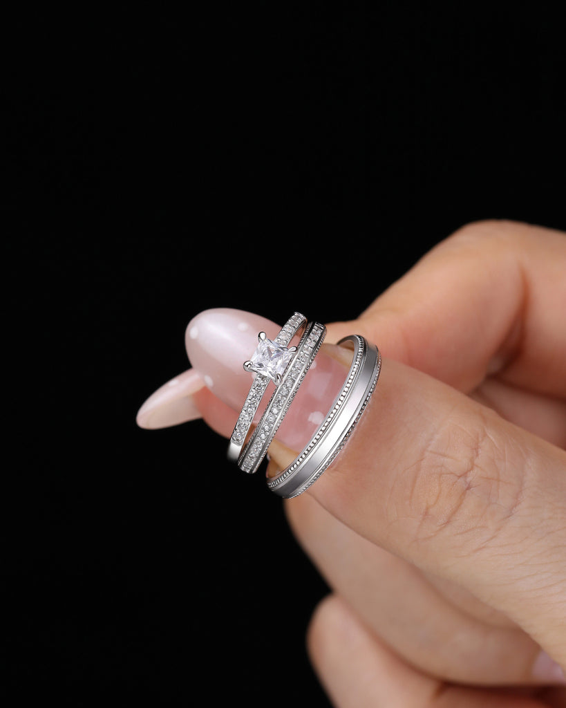 Evermore Vow Couples’ Rings – MEISSA